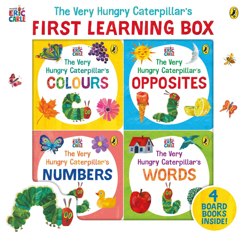Книга The Very Hungry Caterpillars First Learning Box 4 Books Inside Ерік Карл 2024 купити